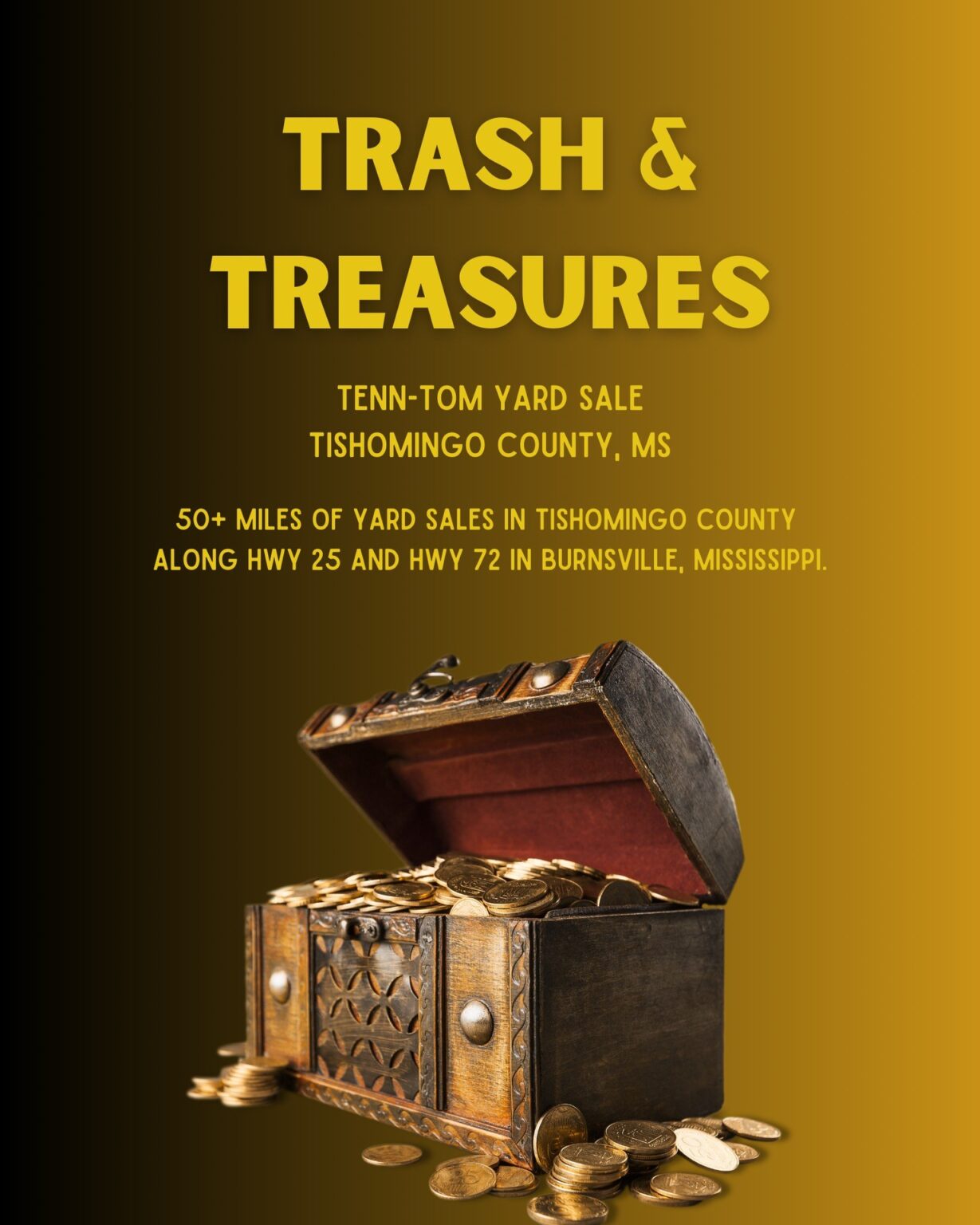 Trash & Treasure Along the Tenn-Tom - Explore Tishomingo County